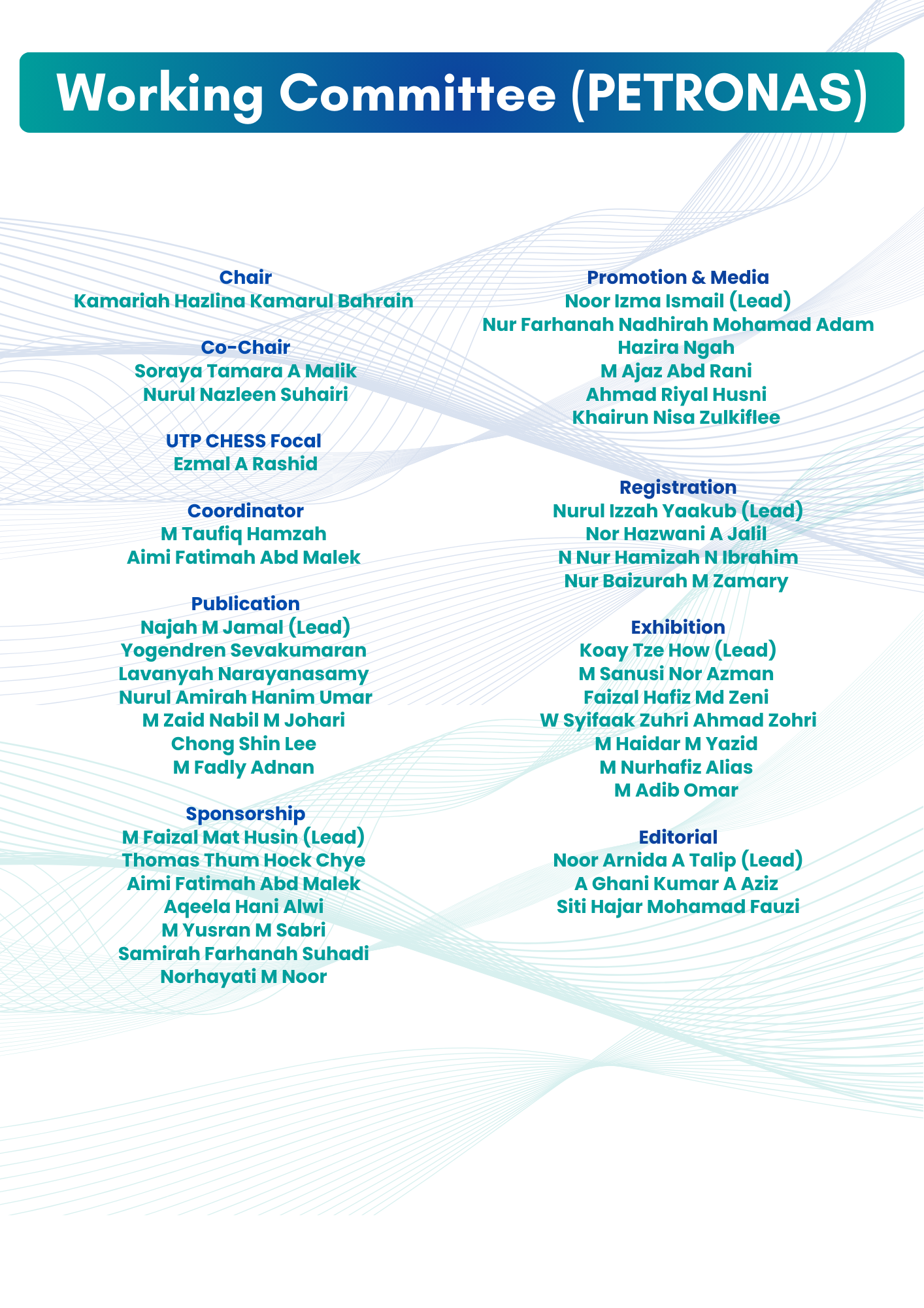 CAPS Organising Committee